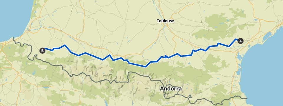 Sur les pas des pèlerins — Le GR 78, chemin du piémont pyrénéen | Randonnée - Collection par komoot